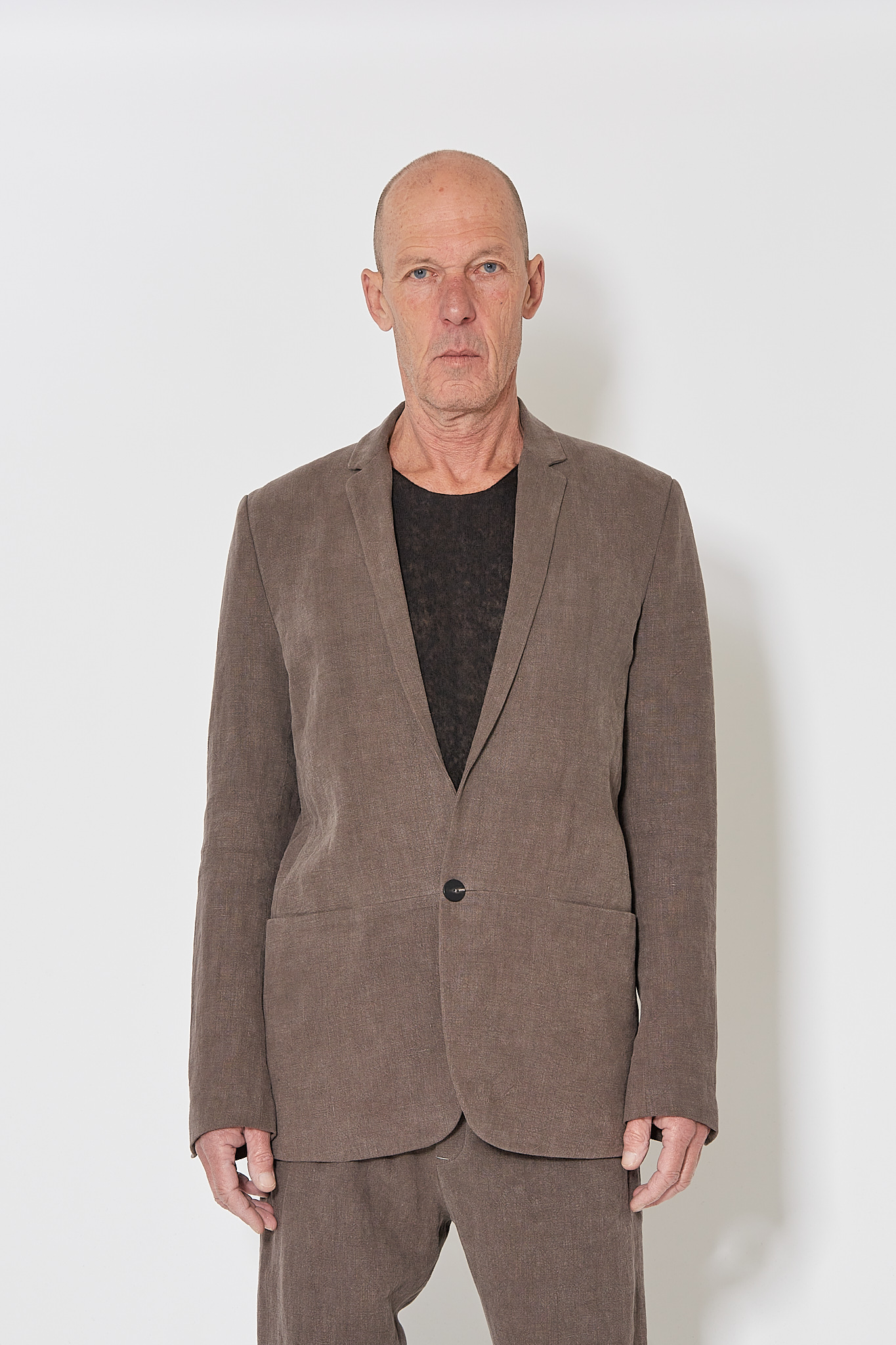 X Axis Cut Classic Jacket - Brown